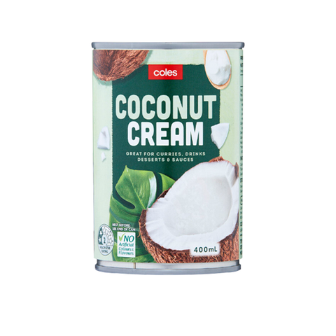 Coles Coconut Cream 400ml – Frankie Supermarket