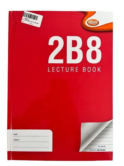 ATLAS 2B8 Lecture Book 188'S – Frankie Supermarket