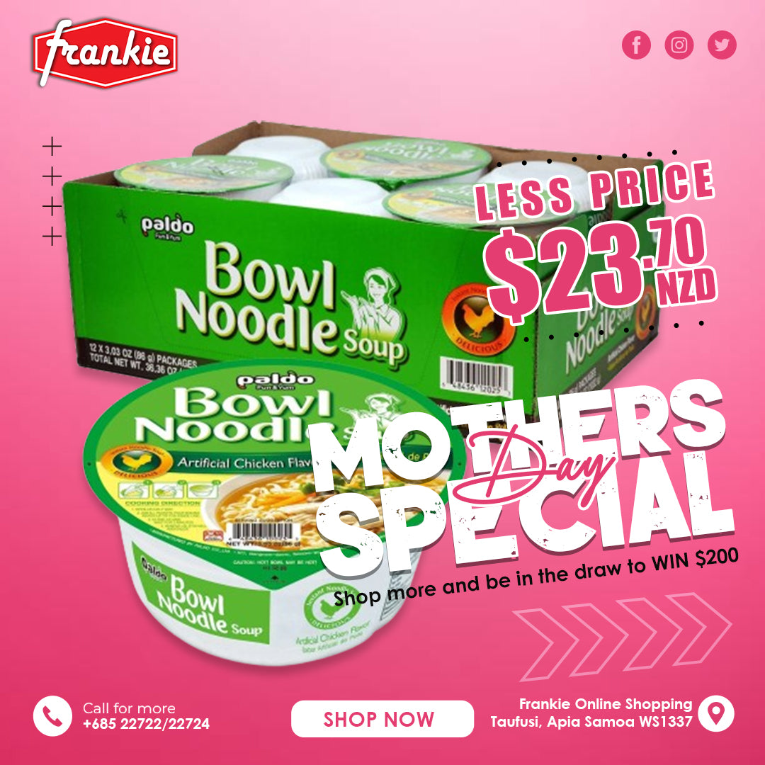 Paldo Bowl Noodle 86g x 12 – Frankie Supermarket