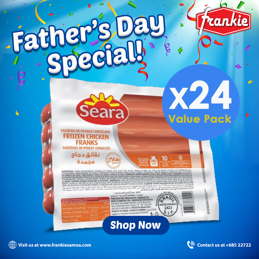 Seara Chicken Franks Sausage 340g x 24 – Frankie Supermarket