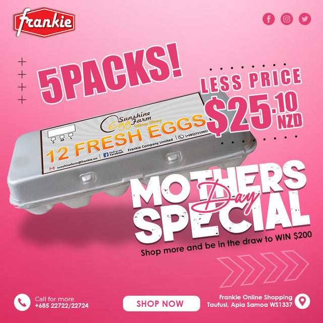 Frankie Voucher 100 Credit Equal Value – Frankie Supermarket